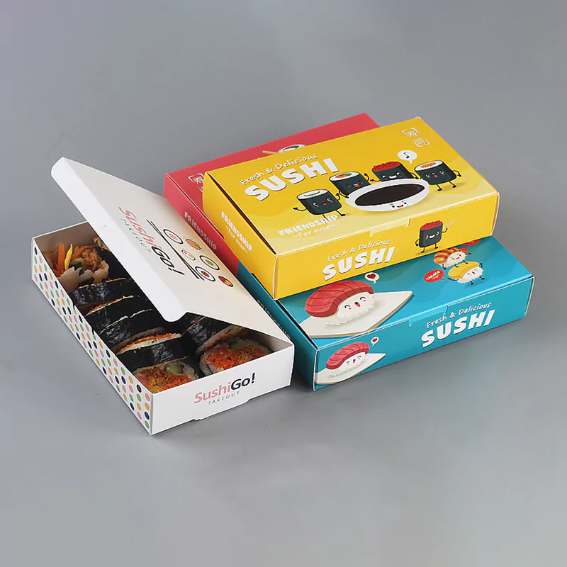 Custom Sushi Boxes Wholesale | Sushi Packaging | Box Agency