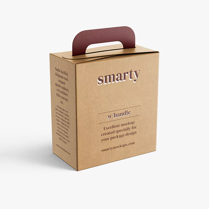 Custom Handle Boxes | Handle Boxes Packaging | Box Agency