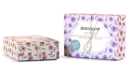 Custom Soap Wraps and Soap Wrapping Paper
