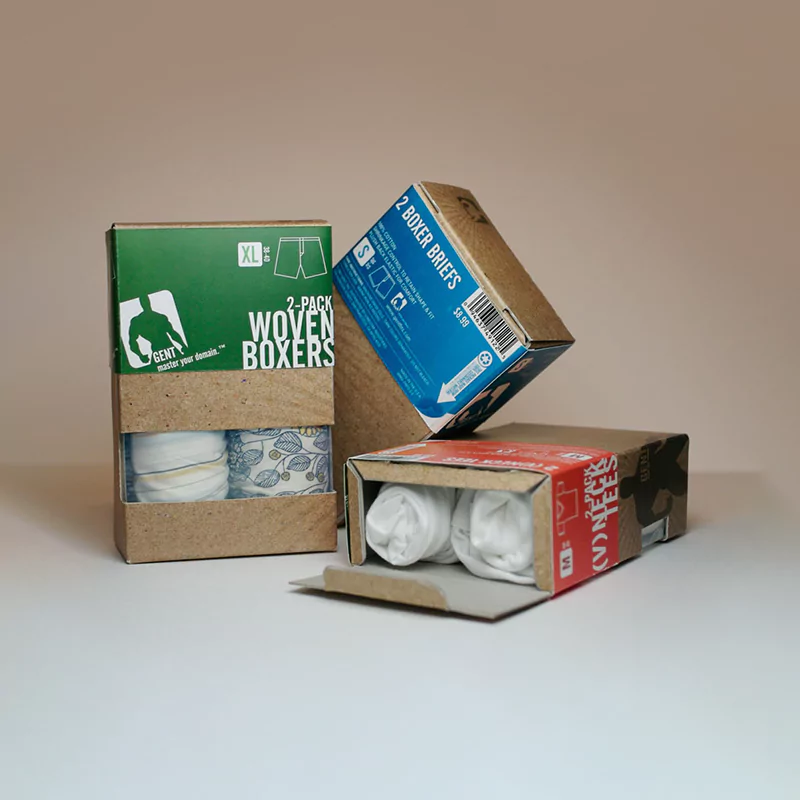 Custom Printed Underwear Boxes | Wholesale Panty Packaging